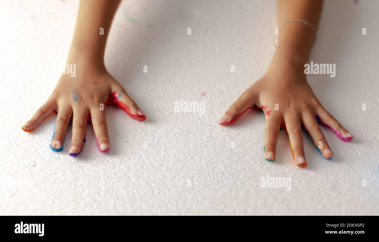 Handprint Child High Resolution Stock Photography and Images - Alamy