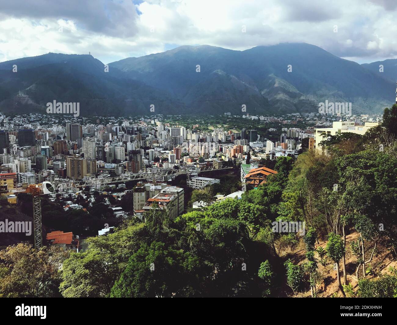 Venezuela caracas aerial view hi-res stock photography and images - Alamy