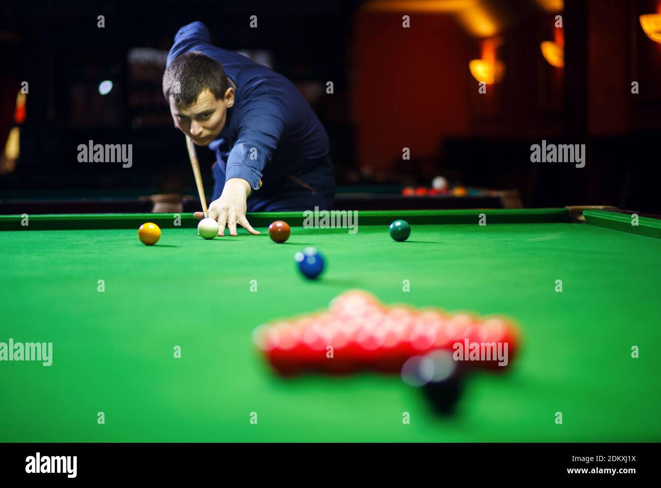 Snooker Player High Resolution Stock Photography and Images - Alamy