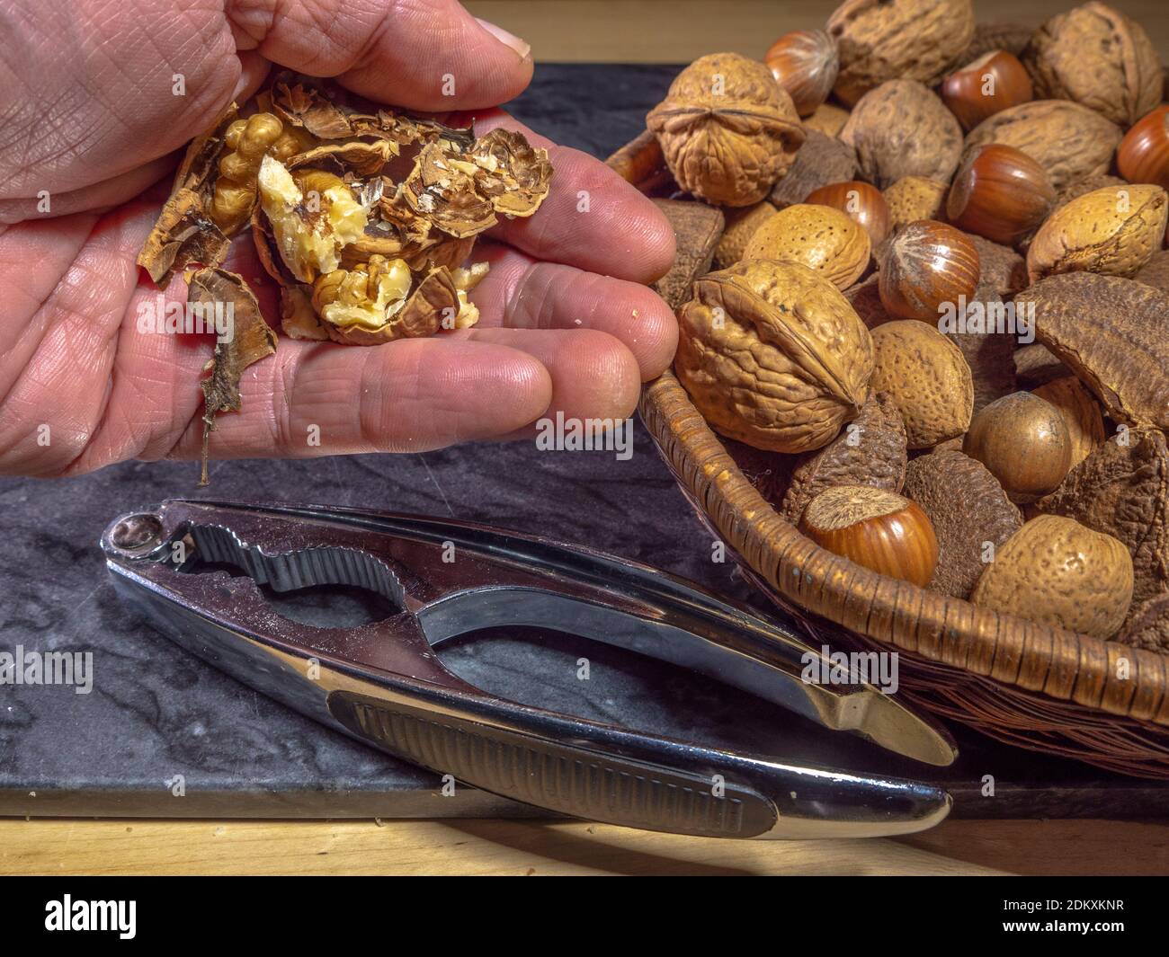 Hand cracker hi-res stock photography and images - Alamy