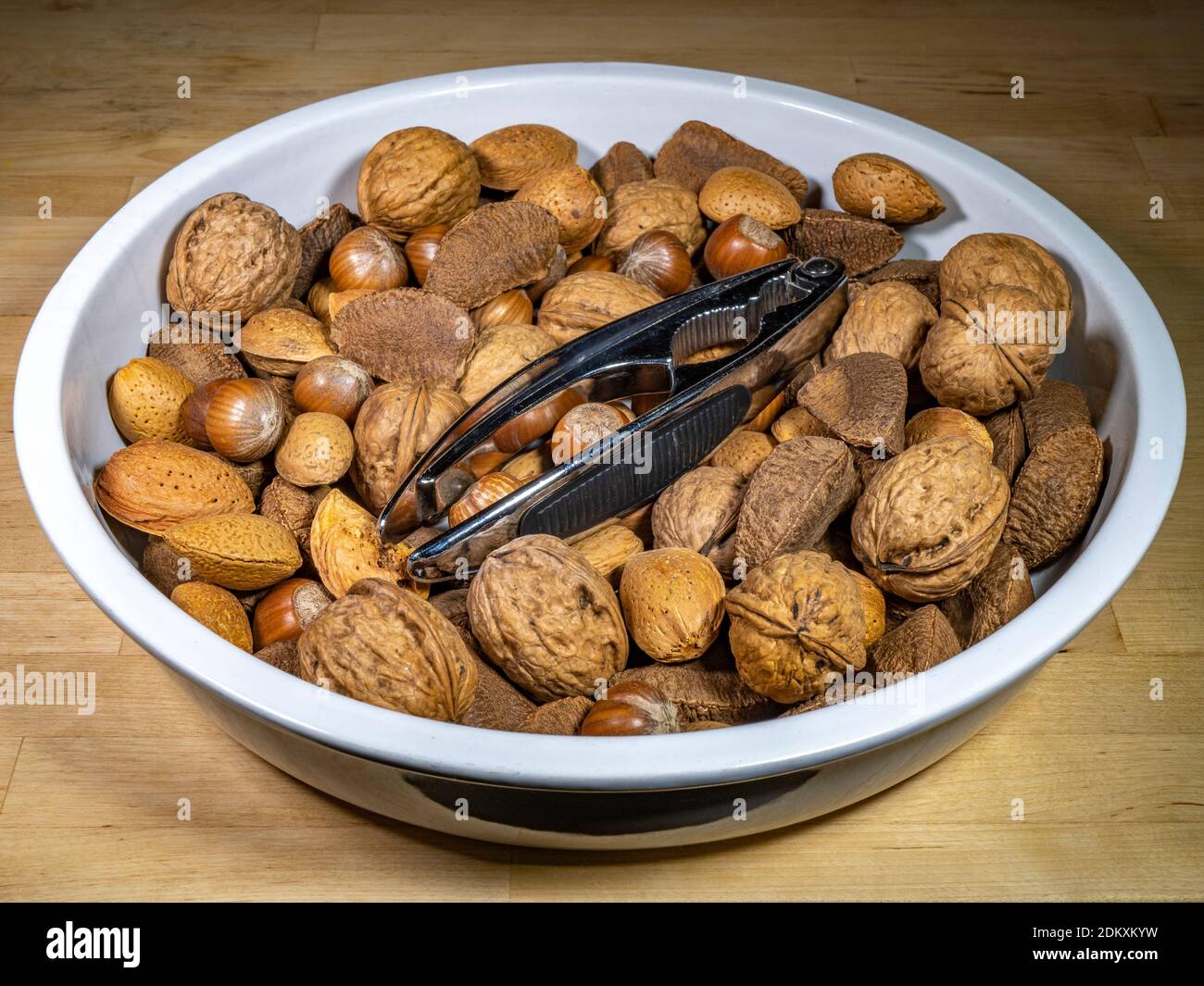 Mixed nuts in shell hi-res stock photography and images - Alamy