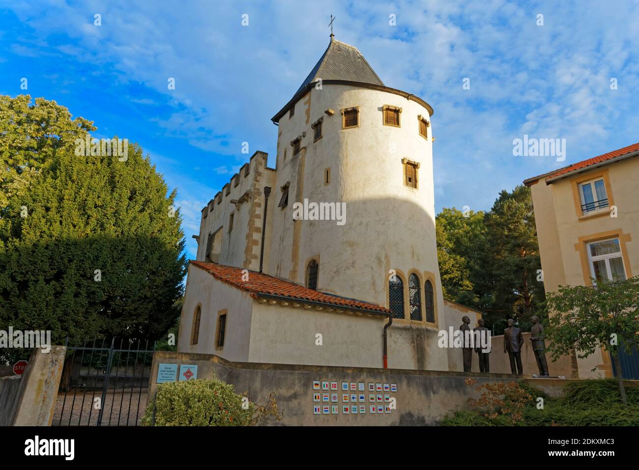 Fortified saint quentin church hi-res stock photography and images - Alamy