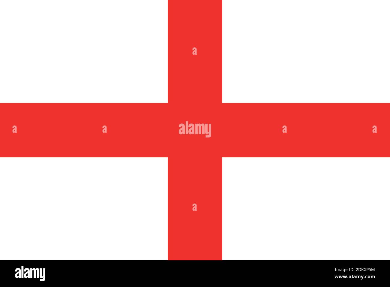 State flag of the country of England Stock Vector Image & Art - Alamy