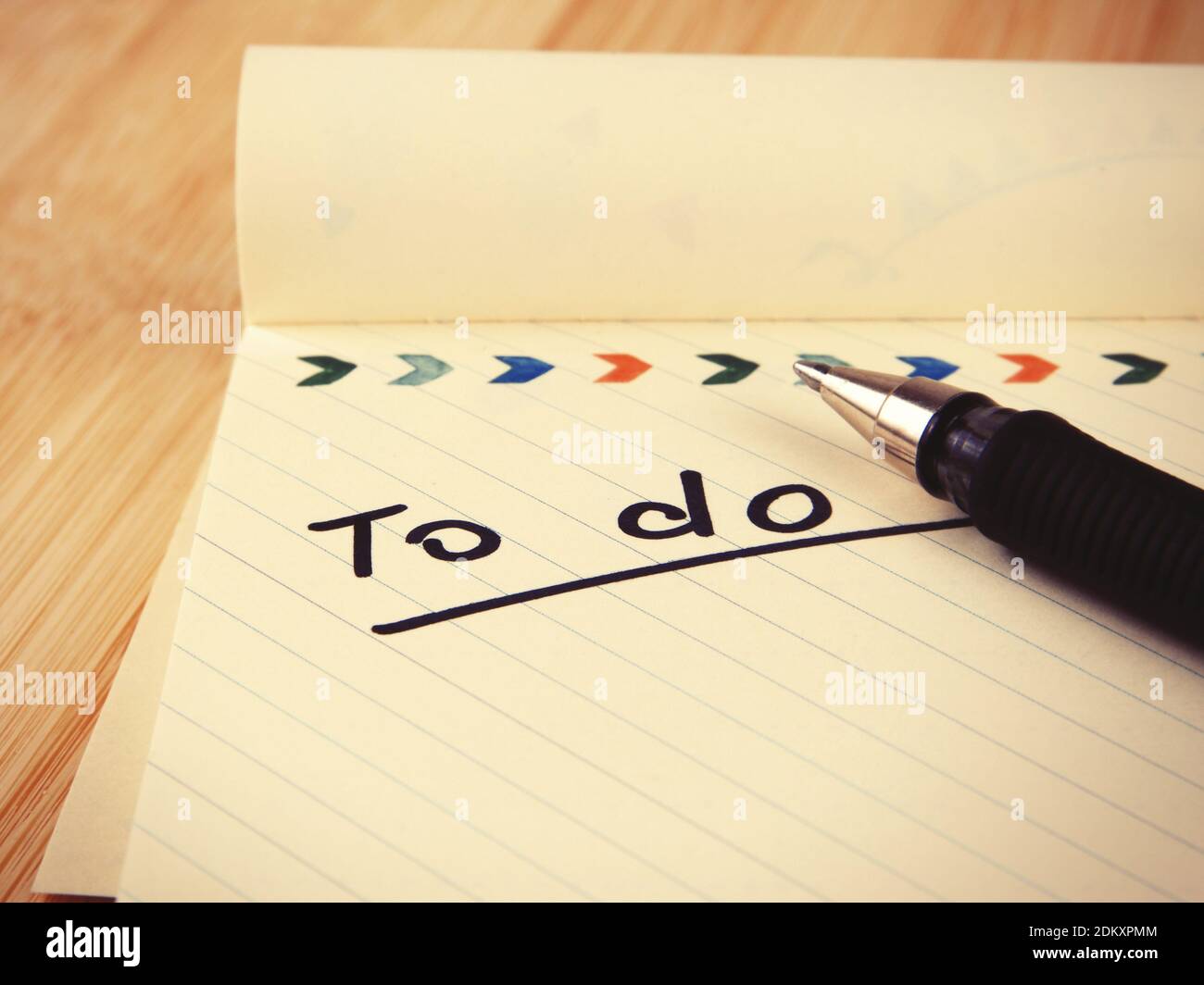 To do list text hi-res stock photography and images - Alamy