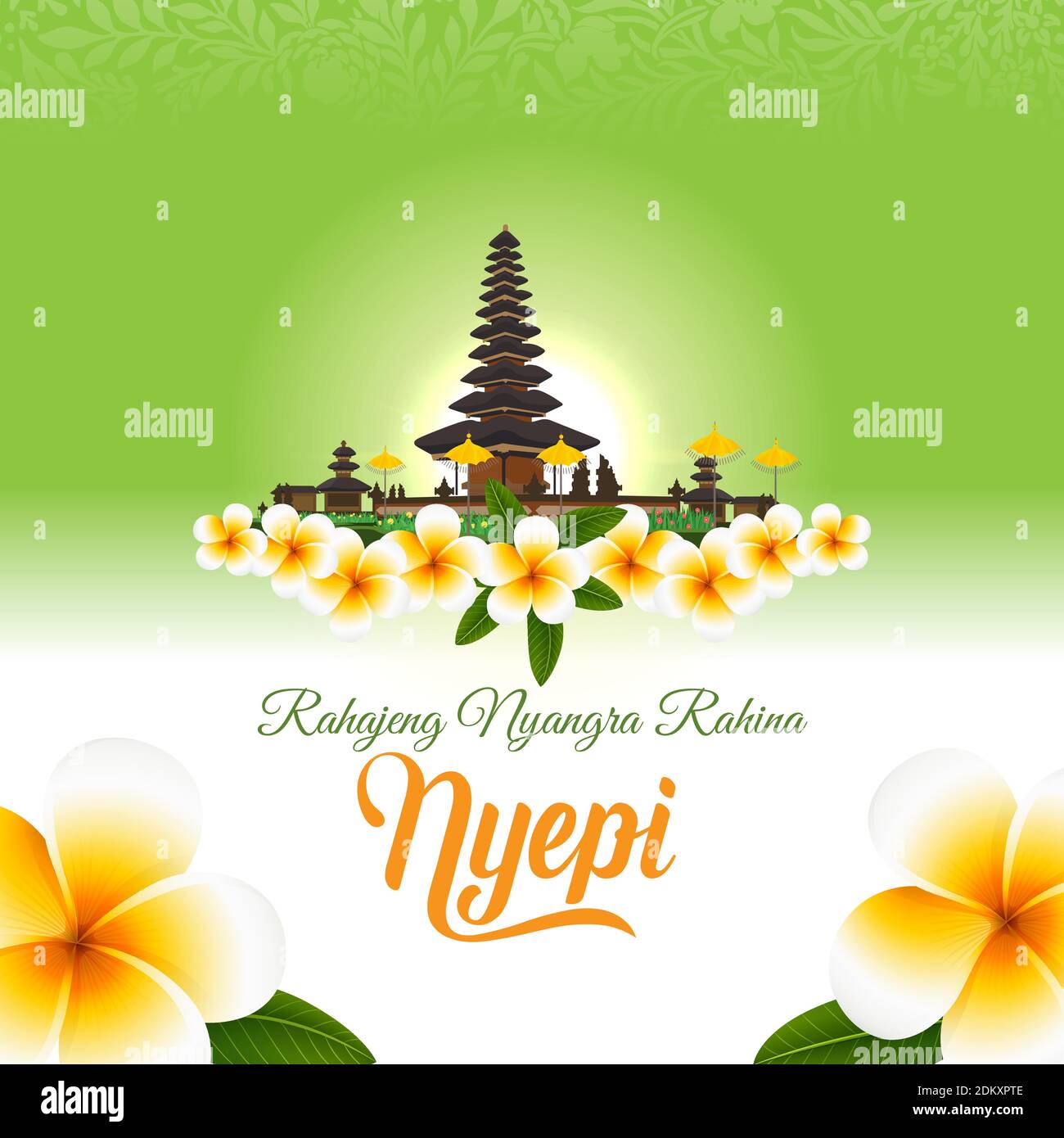 Selamat hari raya Nyepi. Translation: Happy Day Of Silence Nyepi ...