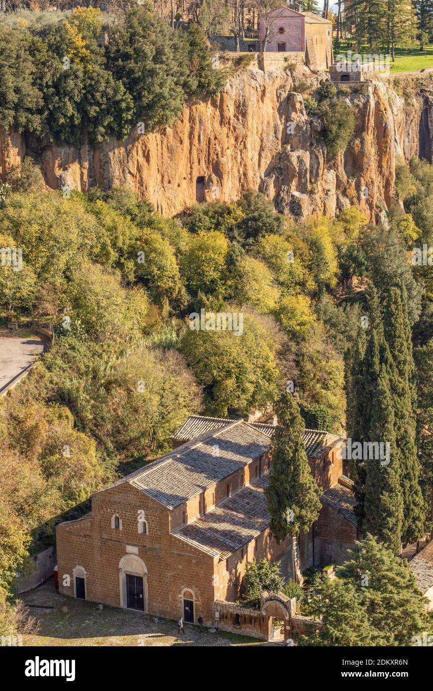 Located on a scary cliff and famous for its wonderful basilica, Castel Sant'Elia is among the ...