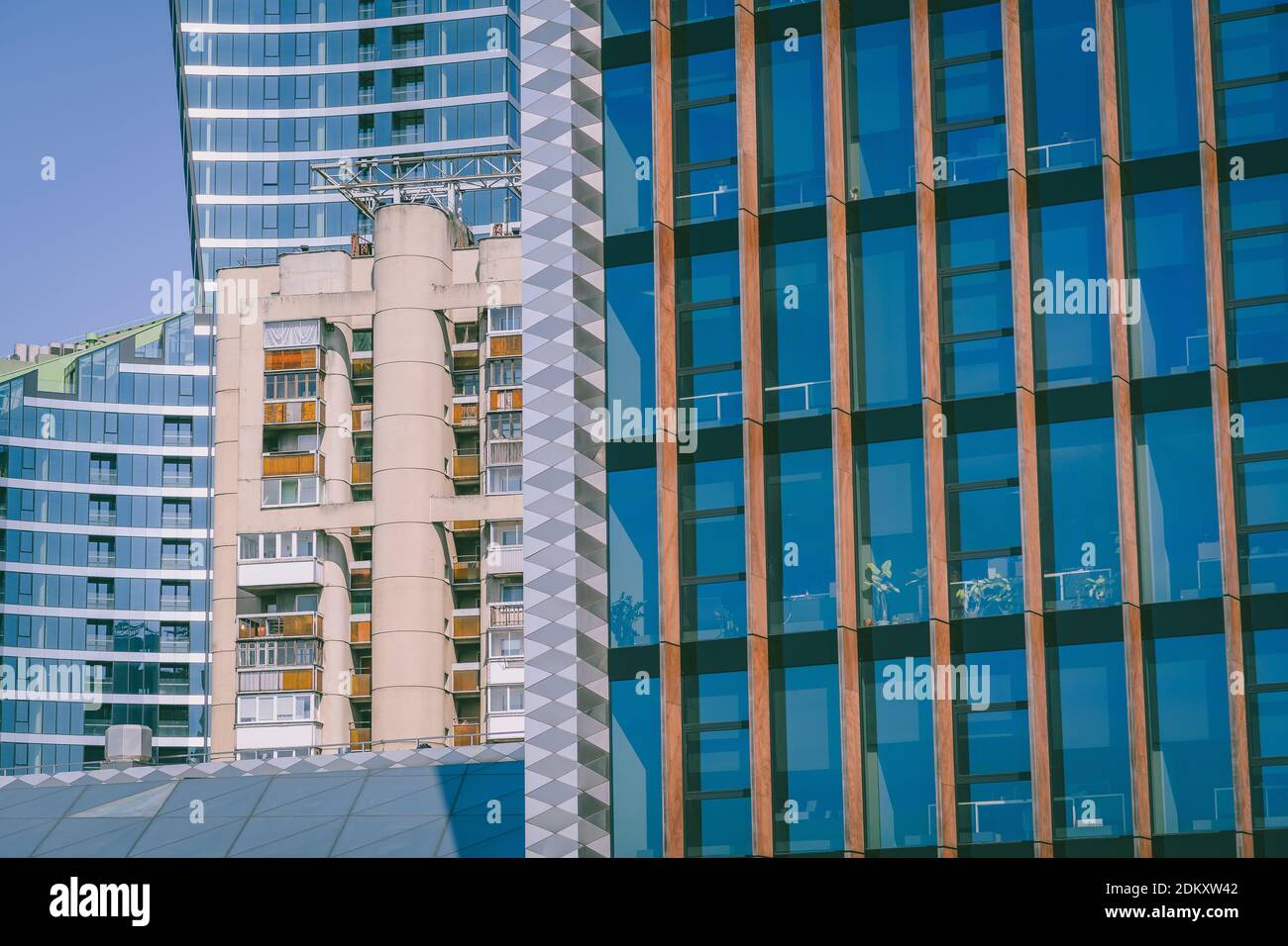 High rise building lithuania vilnius hi-res stock photography and ...