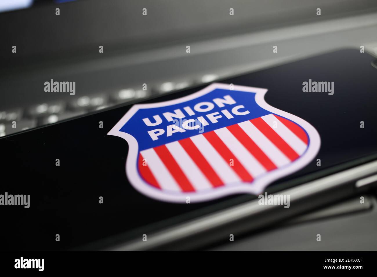 Union pacific logo hi-res stock photography and images - Alamy