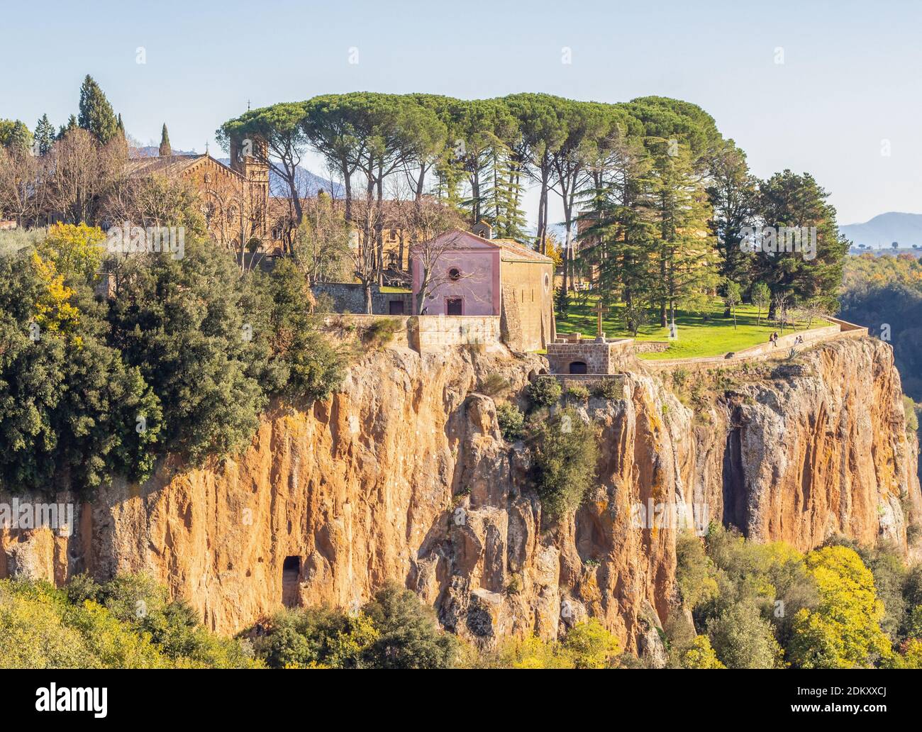 located on a scary cliff and famous for its wonderful basilica, Castel ...