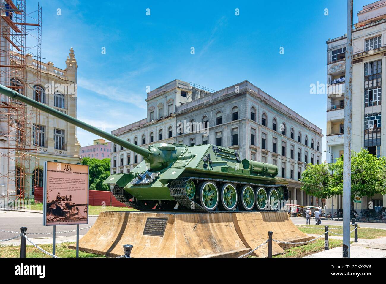 Havana Cuba Revolution Museum Tank High Resolution Stock Photography ...