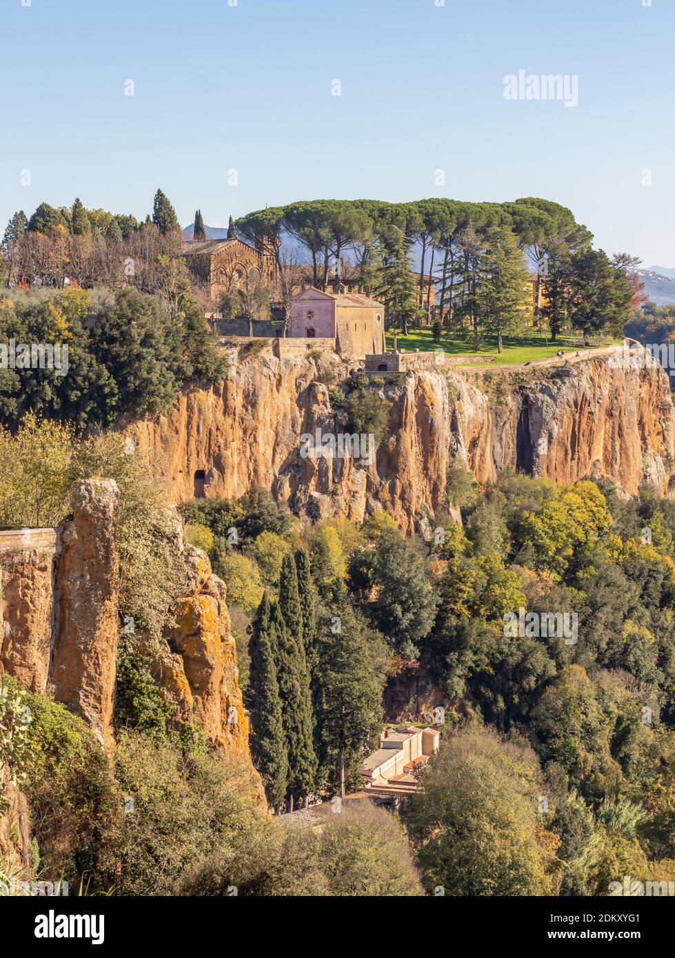 located on a scary cliff and famous for its wonderful basilica, Castel ...