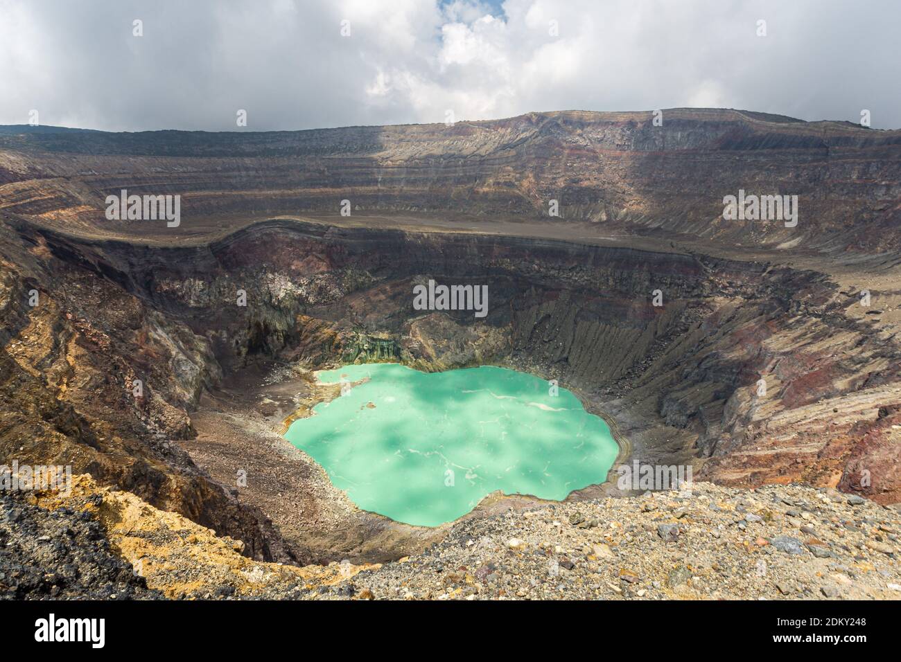Santa Ana volcano in El Salvador Stock Photo - Alamy