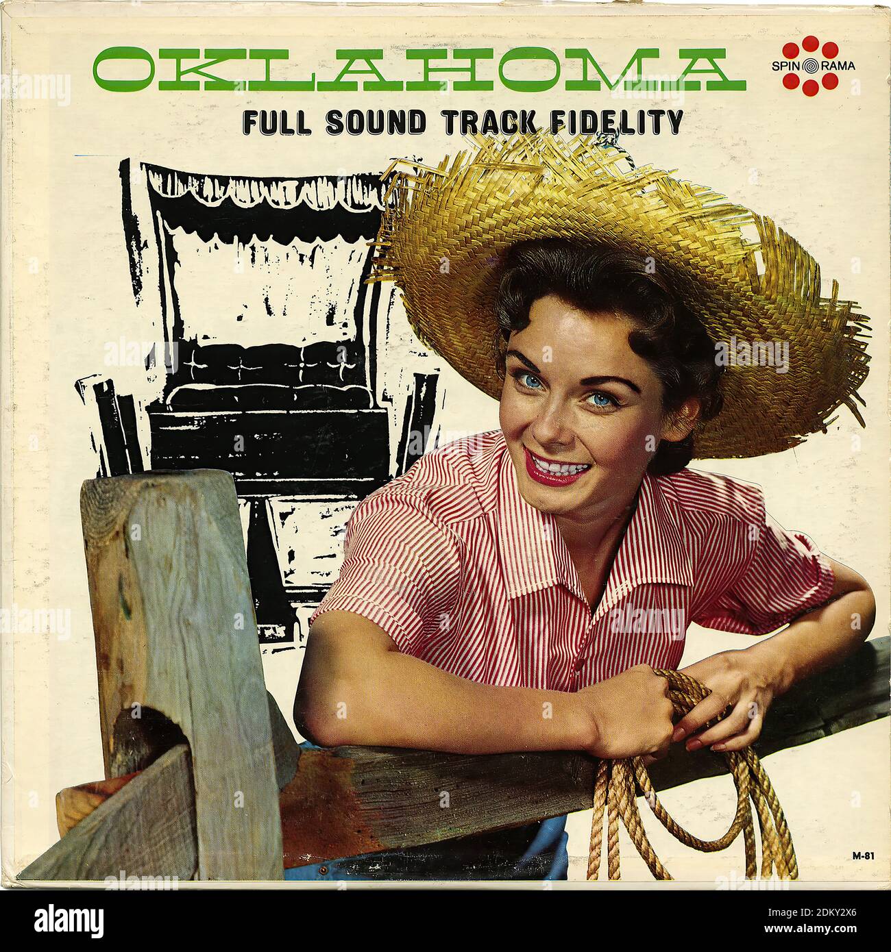 Oklahoma - Vintage Record Cover 02 Stock Photo - Alamy