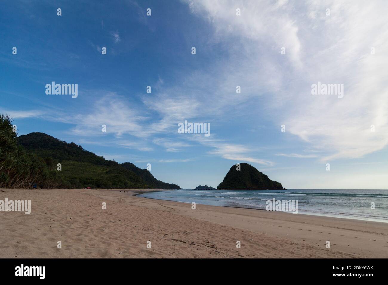 Pulau Merah beach is one of the tourist destinations in Banyuwangi ...