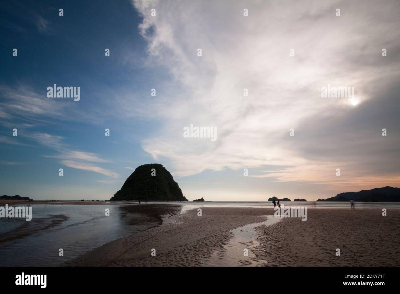 Pulau Merah beach is one of the tourist destinations in Banyuwangi ...