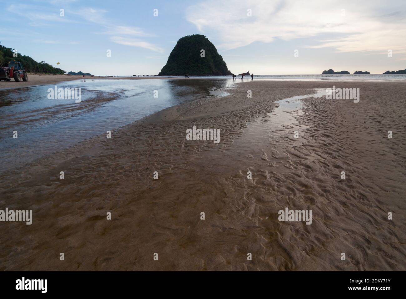 Pulau Merah beach is one of the tourist destinations in Banyuwangi ...