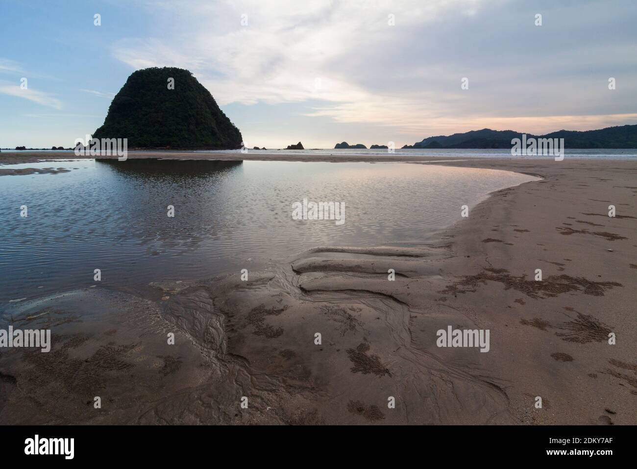 Pulau Merah beach is one of the tourist destinations in Banyuwangi ...