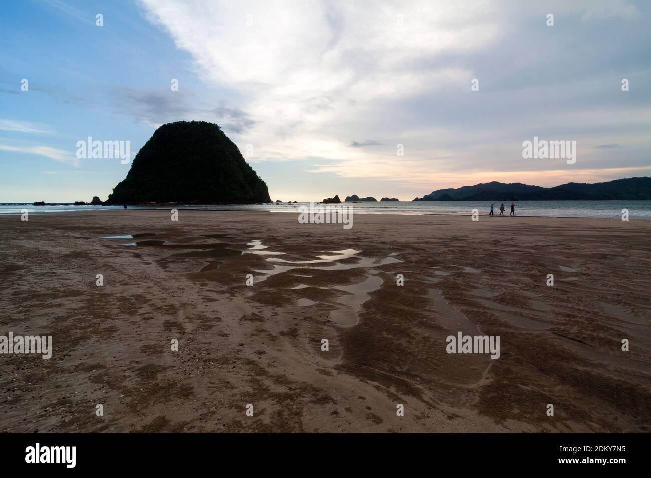 Pulau Merah beach is one of the tourist destinations in Banyuwangi ...