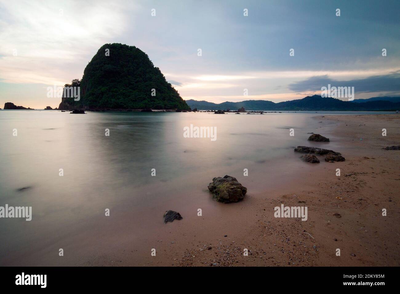 Pulau Merah beach is one of the tourist destinations in Banyuwangi ...