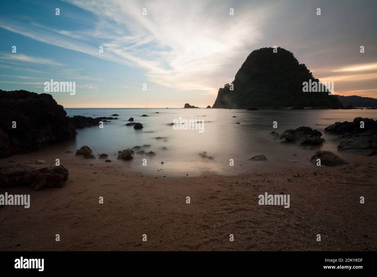Pulau Merah beach is one of the tourist destinations in Banyuwangi ...