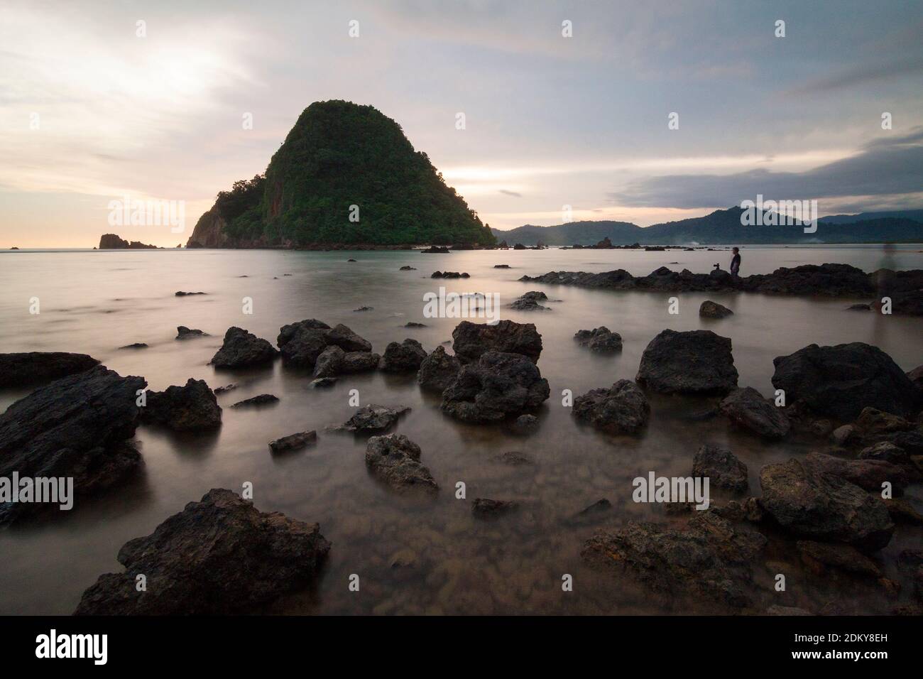 Pulau Merah beach is one of the tourist destinations in Banyuwangi ...