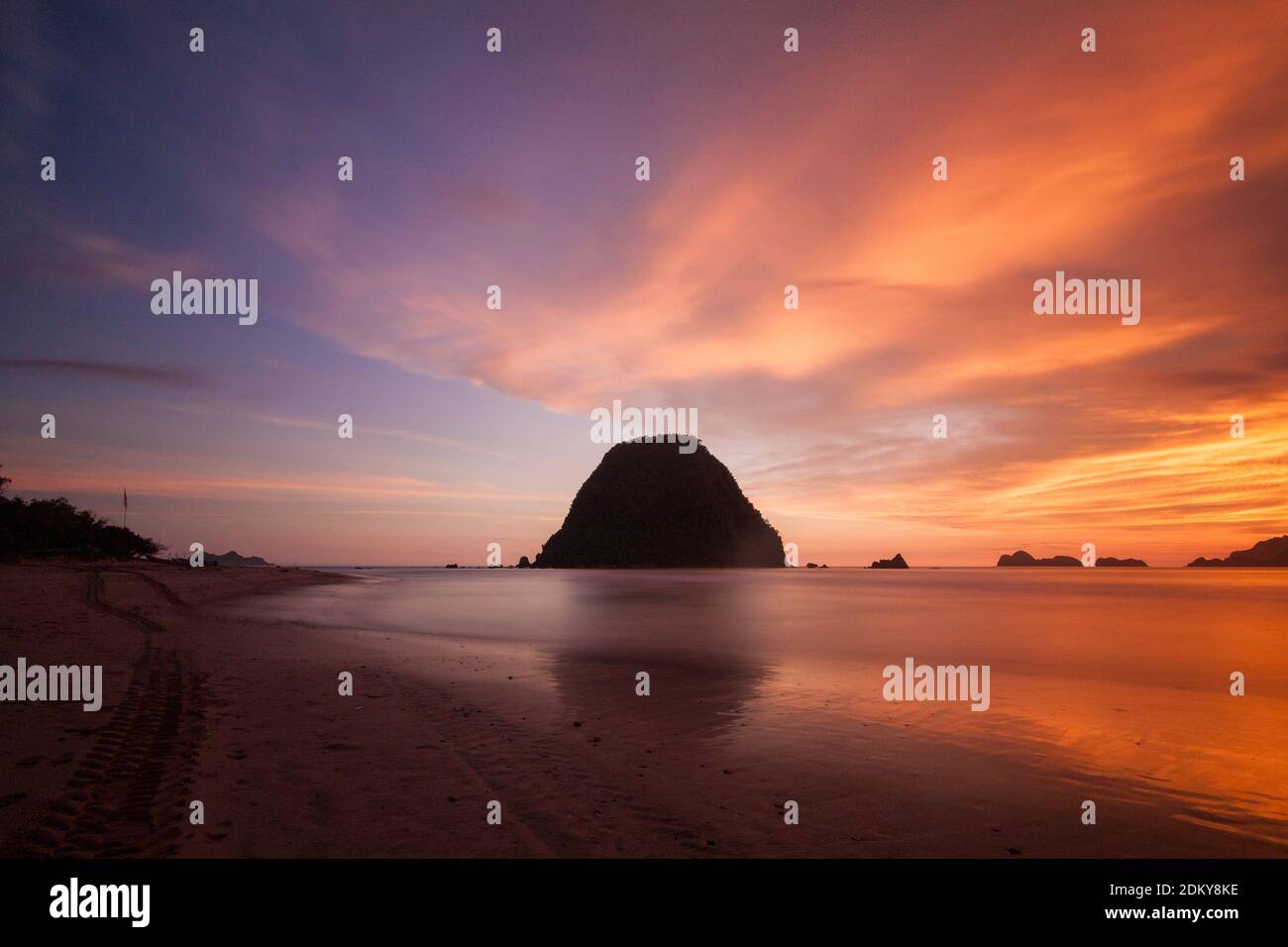 Pulau Merah beach is one of the tourist destinations in Banyuwangi ...