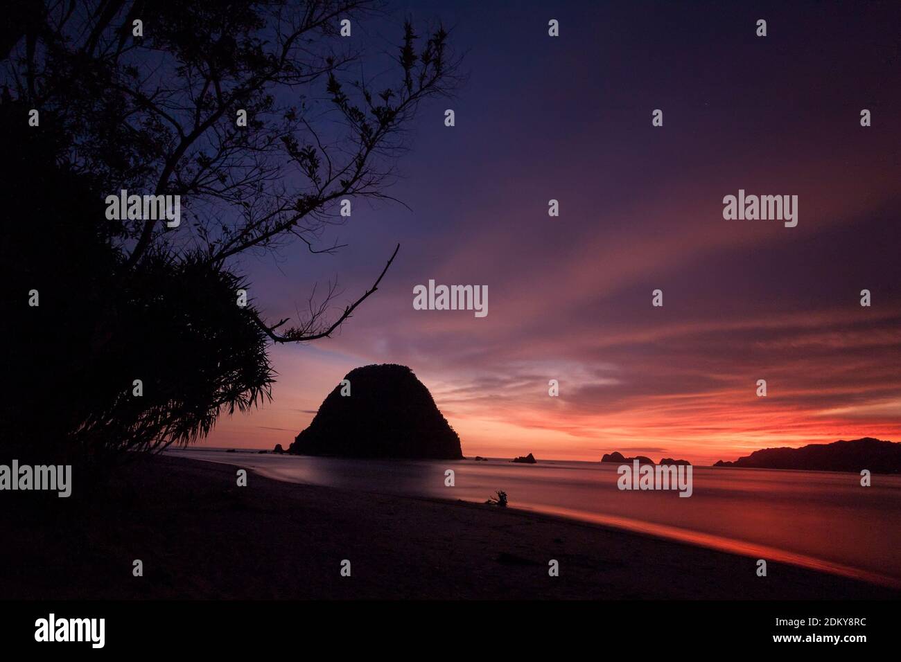 Pulau Merah beach is one of the tourist destinations in Banyuwangi ...