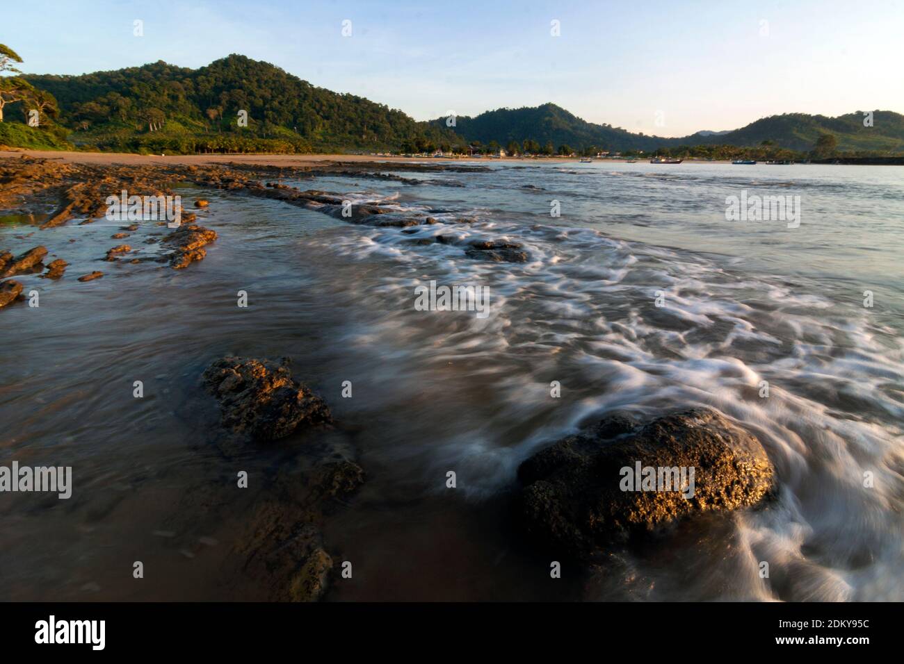Pulau Merah beach is one of the tourist destinations in Banyuwangi ...