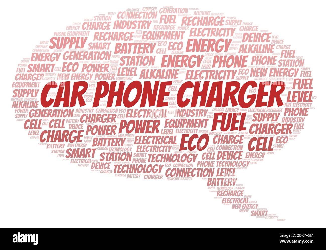 Phone charger word cloud hi-res stock photography and images - Alamy