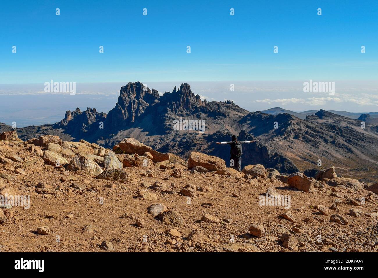 Mt kenya hike hi-res stock photography and images - Alamy