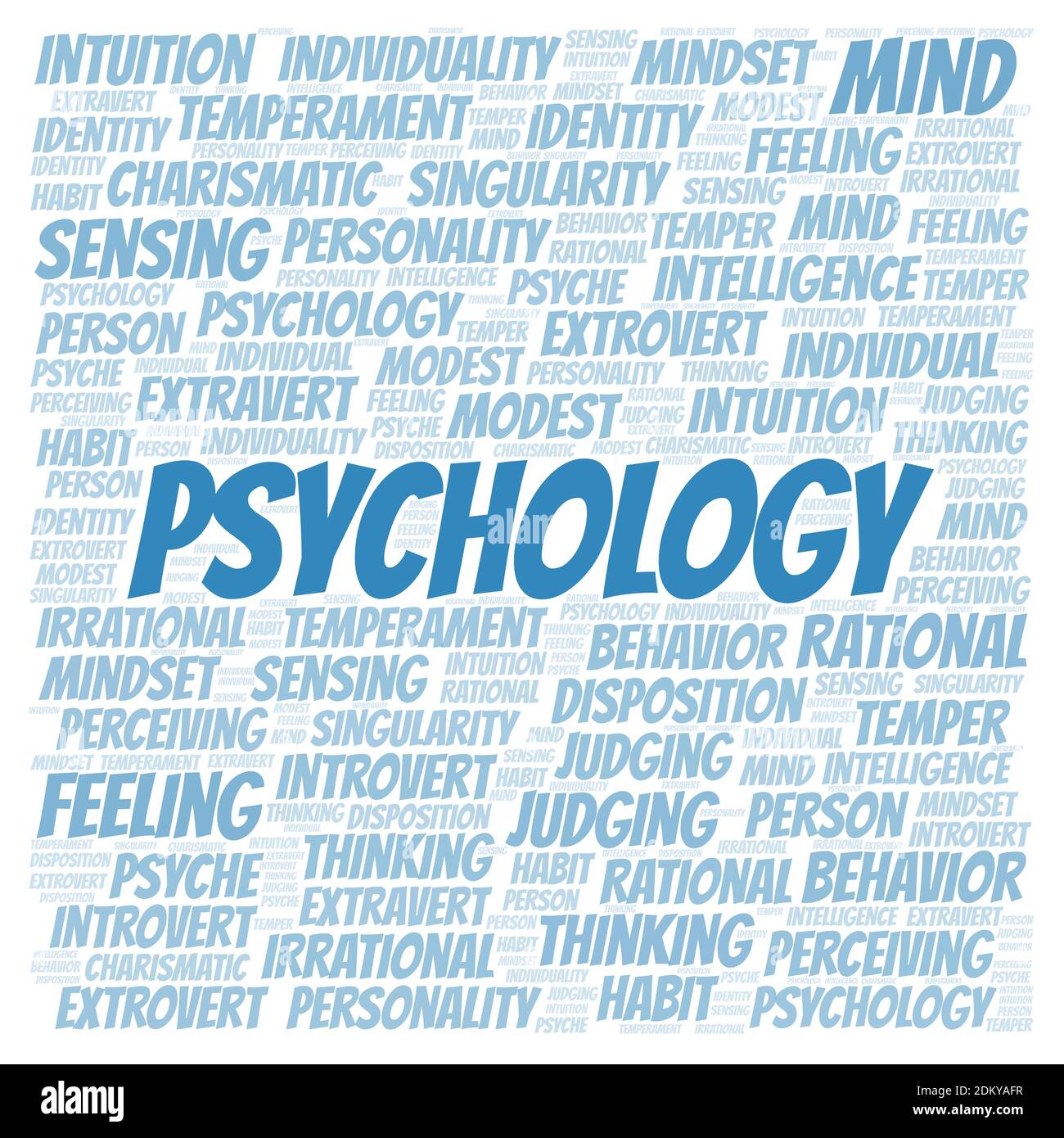 Psychology typography word cloud create with text only Stock Photo - Alamy Psychology typography word cloud create with text only Stock Photo - Alamy