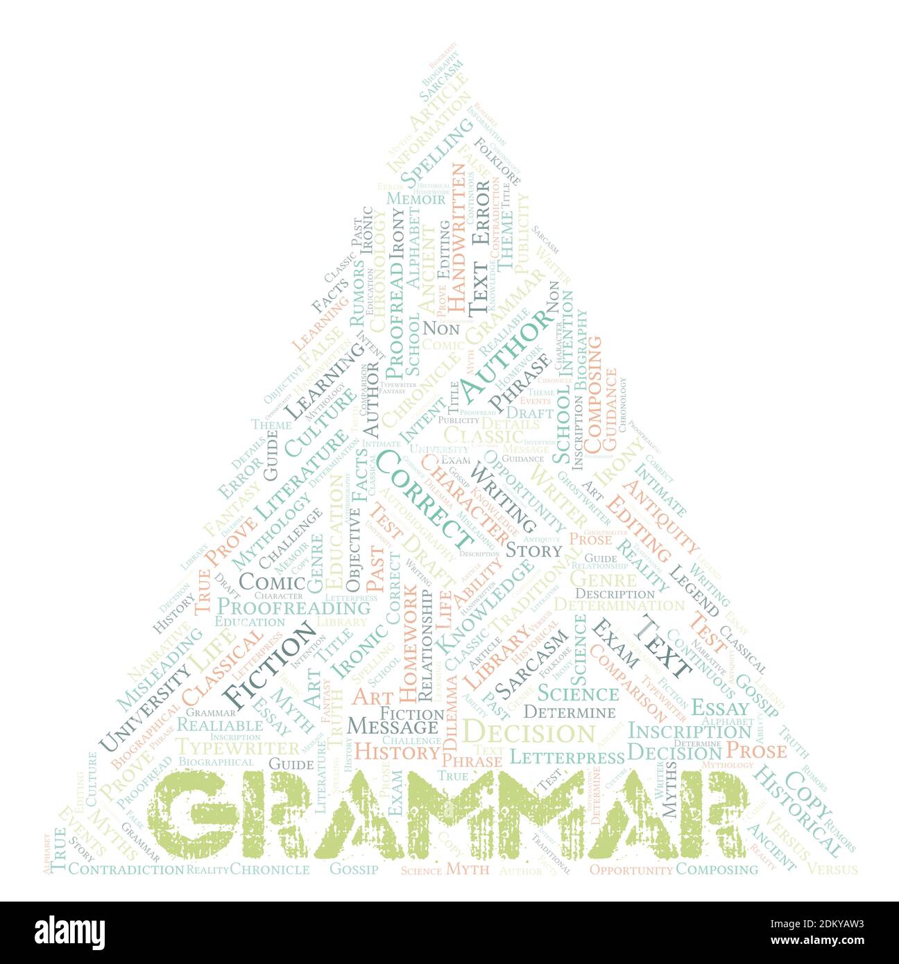 Grammar concept word cloud background hi-res stock photography and ...