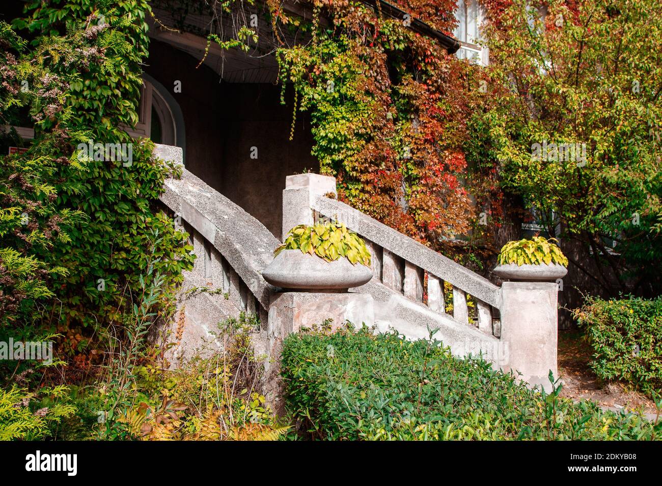 Old beautiful stone staircase hi-res stock photography and images - Alamy