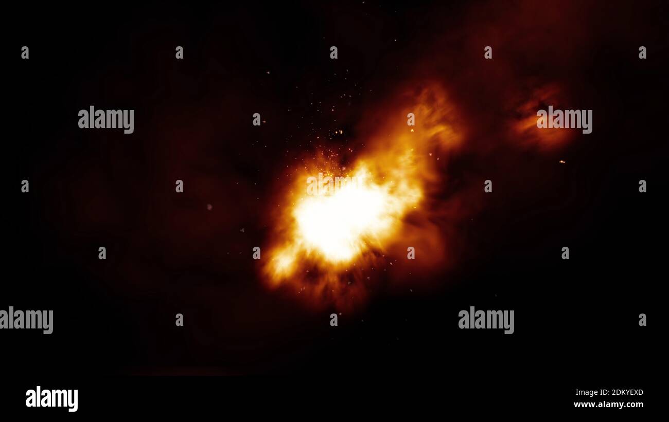 explosion fire flame particle abstract background texture Stock Photo ...