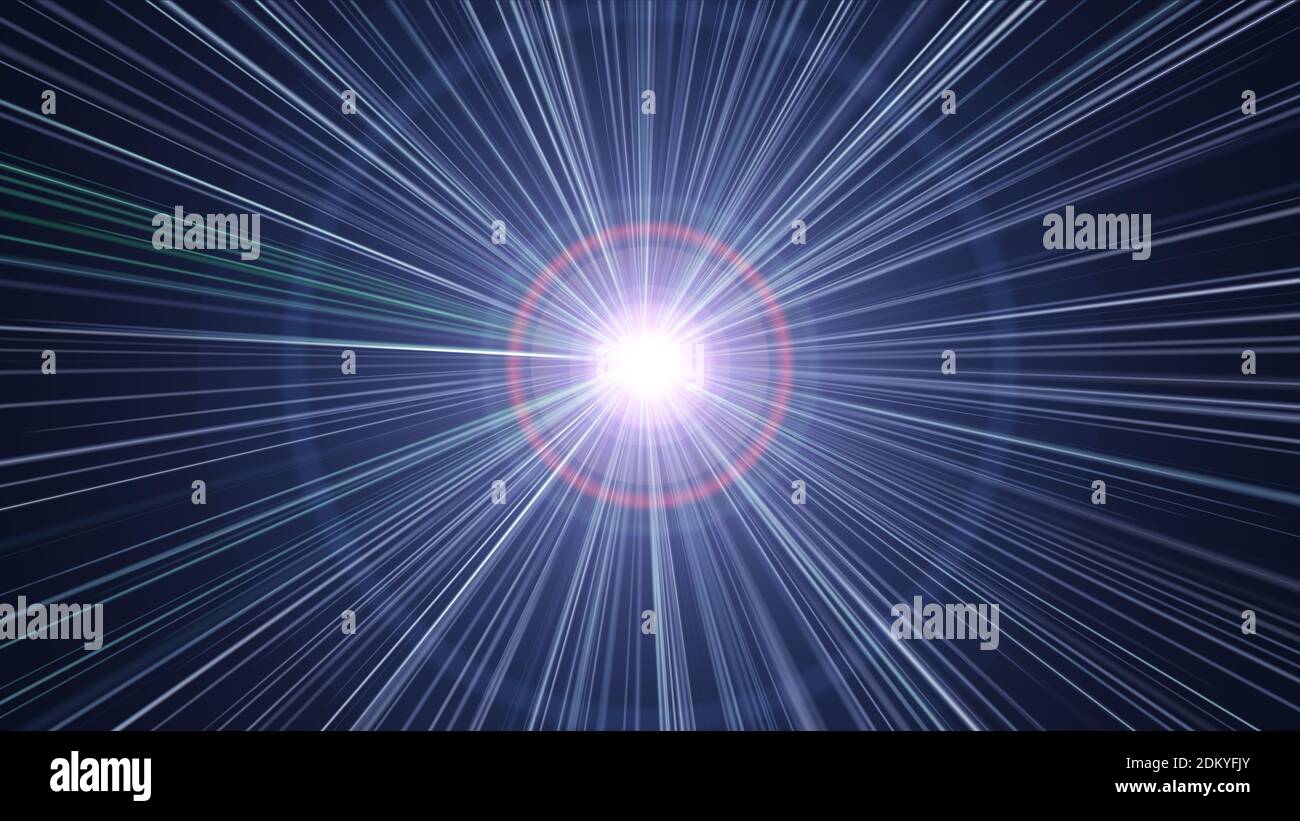 light effect abstract star burst flash laser beam ray illustration ...