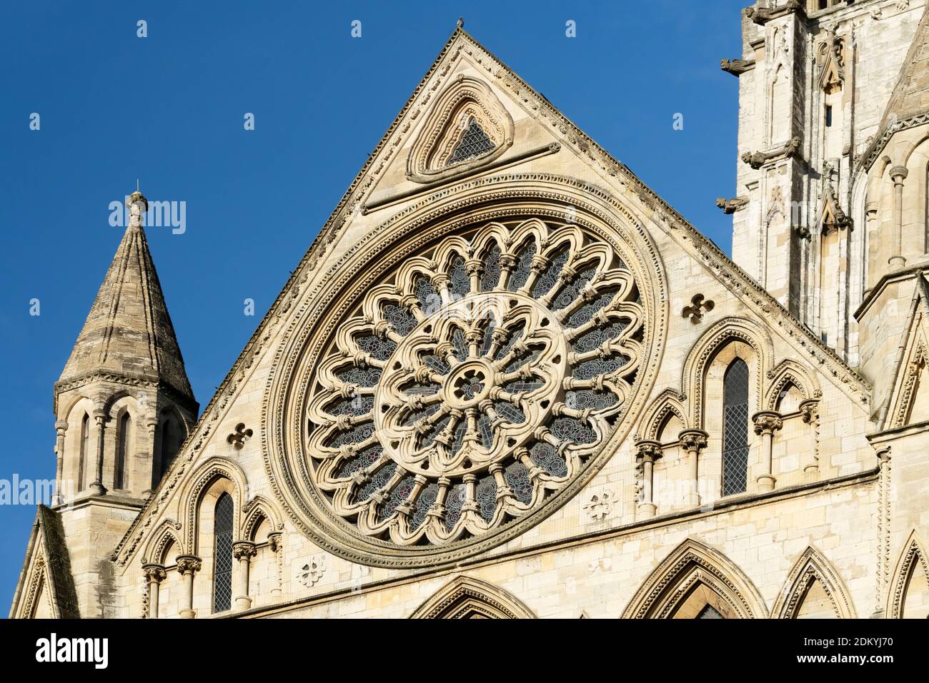 The Rose Window, York Minster, England Stock Photo - Alamy