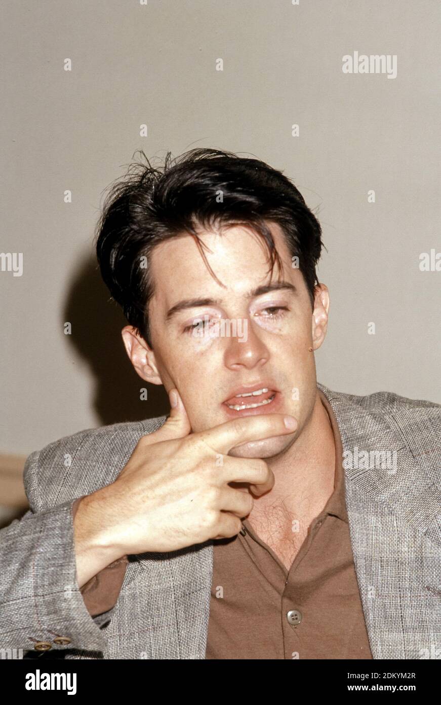 Star of "Twin Peaks," Kyle MacLachlin, circa 1991 / File Reference ...