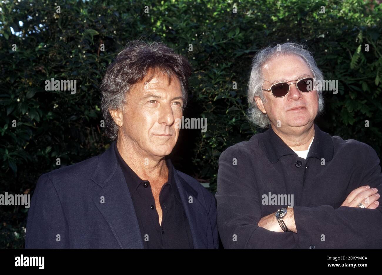 Dustin Hoffman and Director Barry Levinson, circa 1997 / File Reference ...