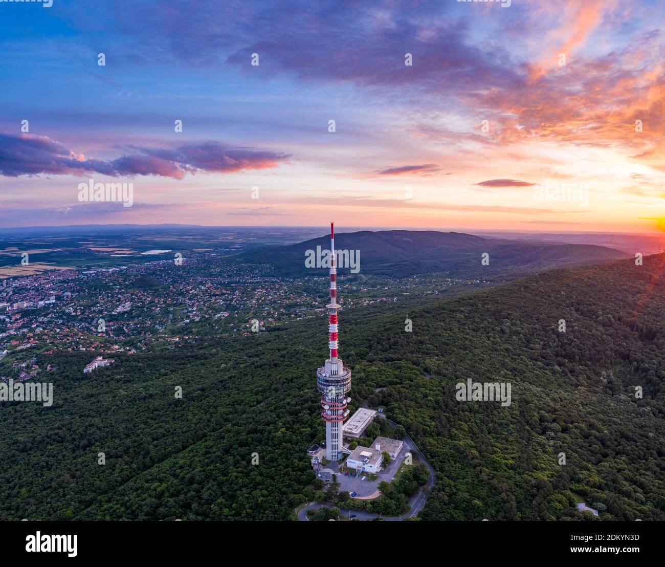 Tv tower in pecs hi-res stock photography and images - Alamy