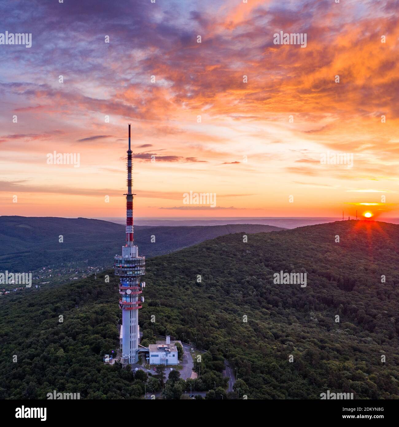 Tv tower in pecs hi-res stock photography and images - Alamy