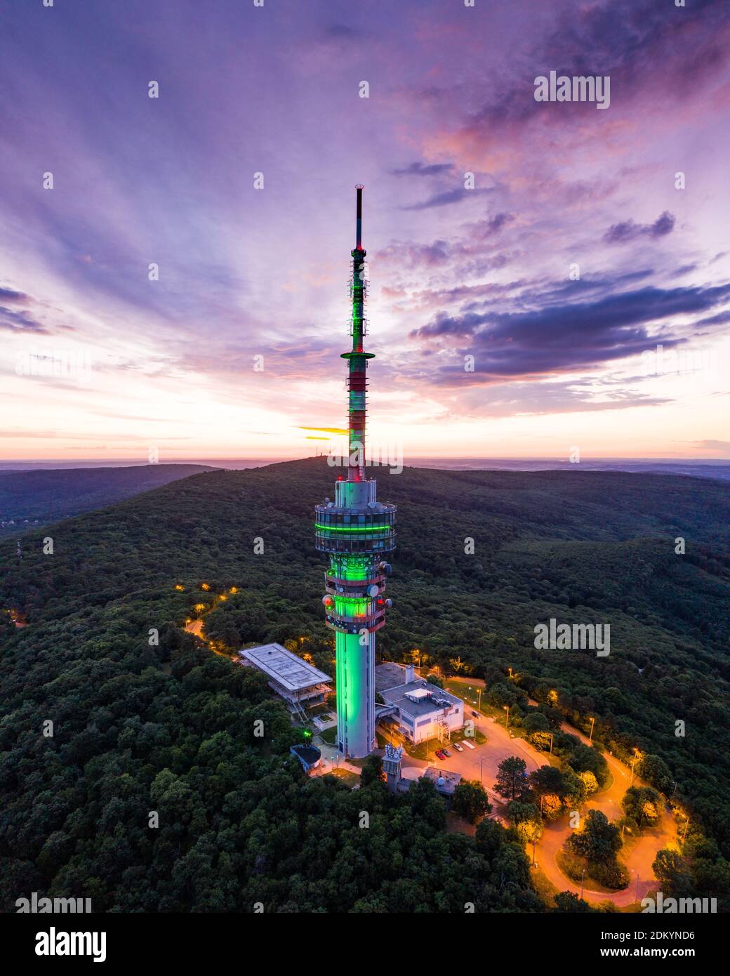 Tv tower in pecs hi-res stock photography and images - Alamy