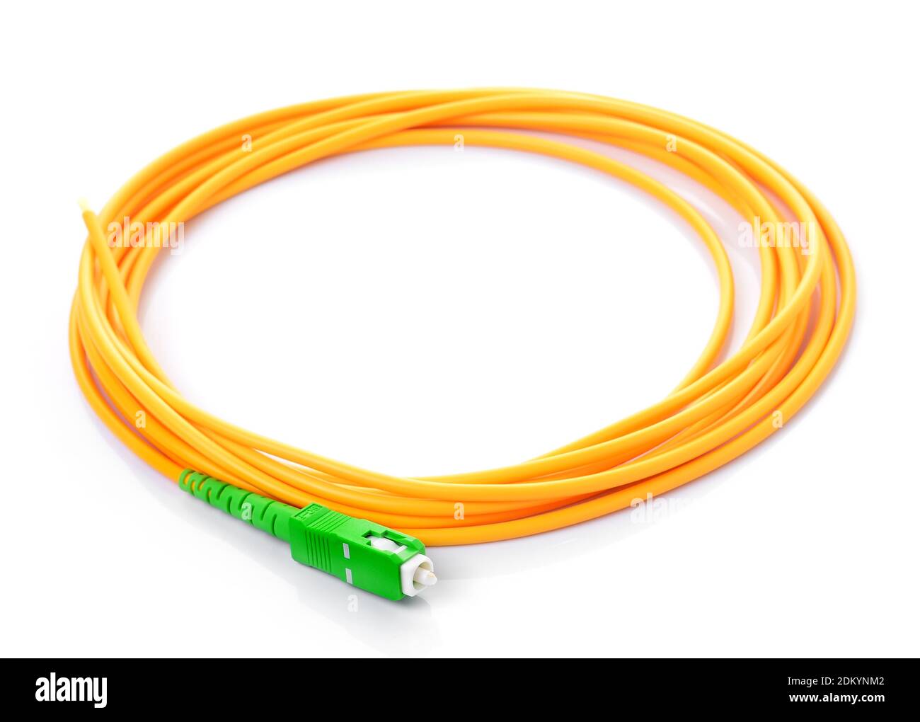 Fiber optic communication cable Cut Out Stock Images & Pictures - Alamy
