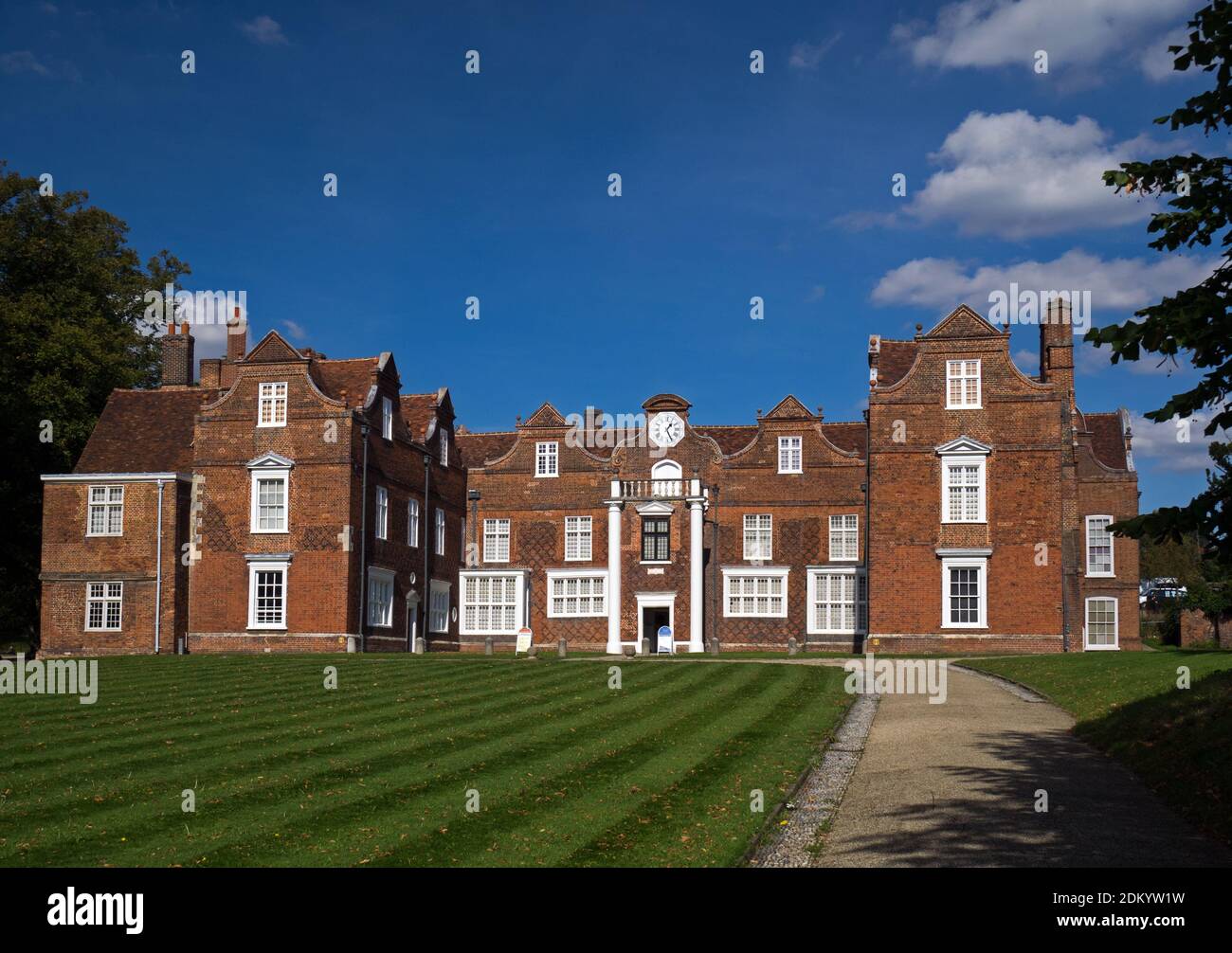 The over 500 year old historic Tudor Mansion of, Christchurch Mansion ...