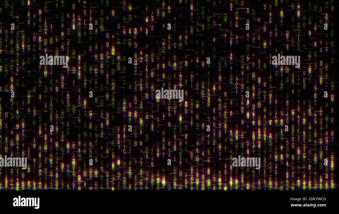 Abstract background, digital data matrix light illustration Stock Photo ...