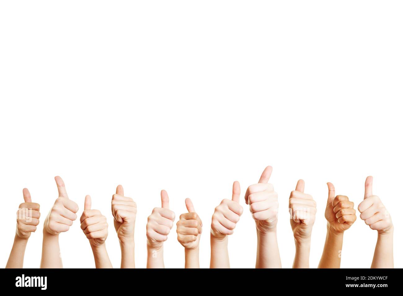 Lots of hands together Cut Out Stock Images & Pictures - Alamy