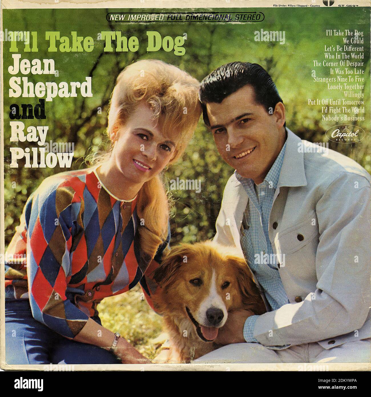 I'LL Take the Dog - Vintage Record Cover Stock Photo - Alamy