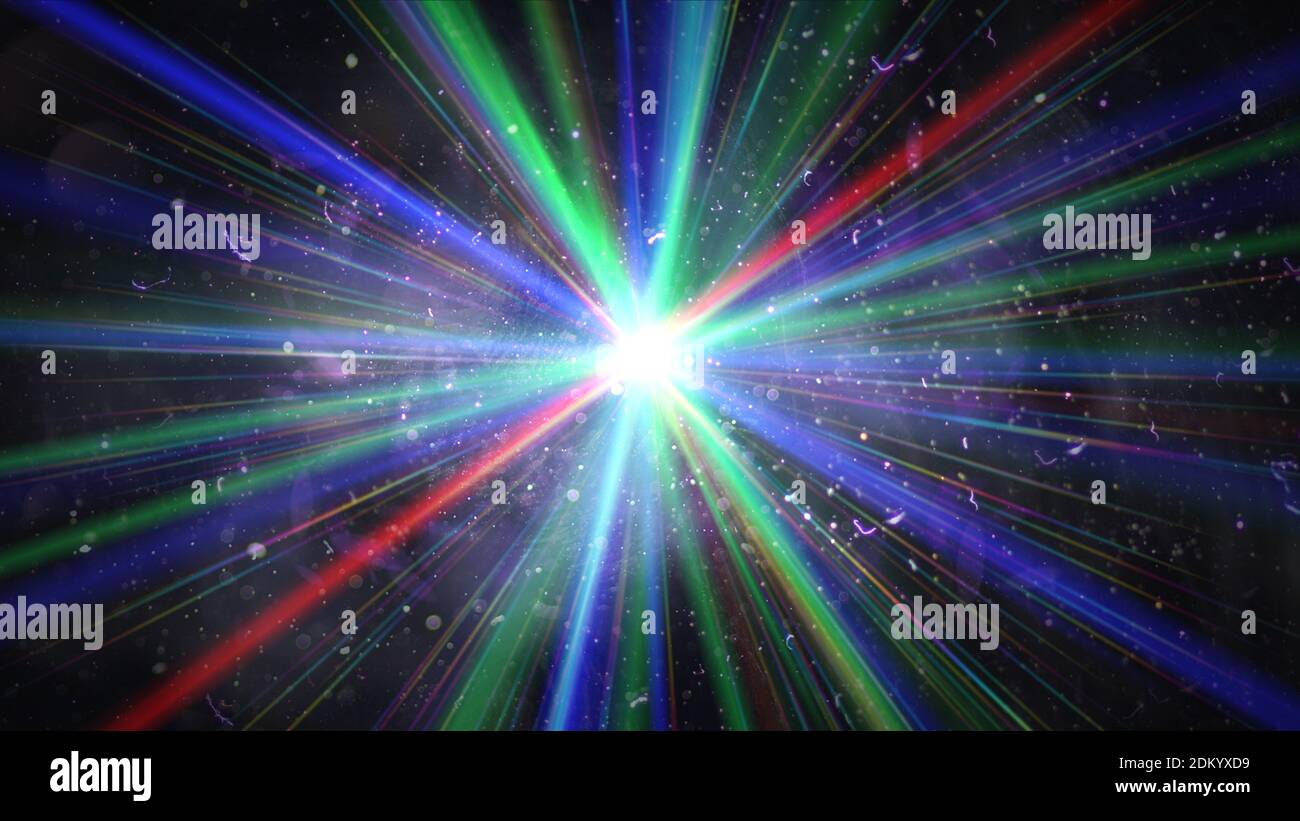 light effect abstract star burst flash laser beam ray illustration ...