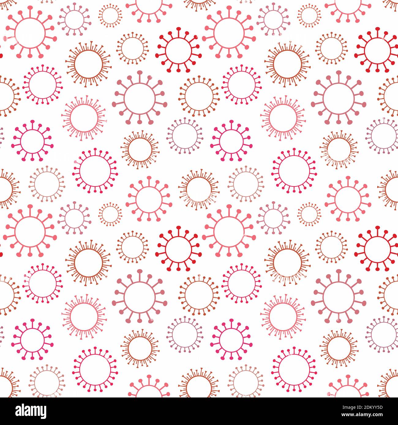 vector seamless isolated pattern with covid-19 Stock Vector Image & Art ...