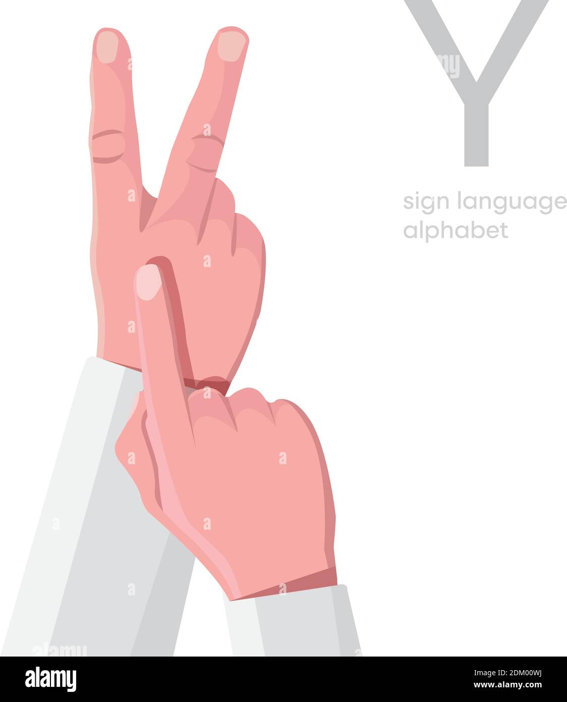 Human alphabet Stock Vector Images - Alamy