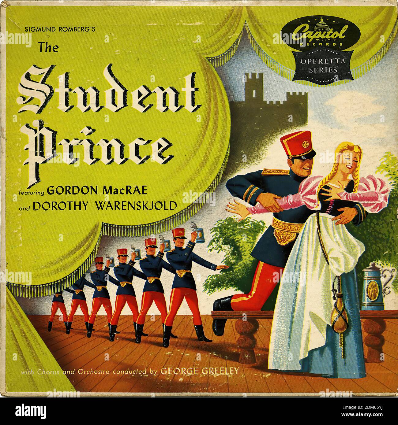 The Student Prince - Vintage Record Cover Stock Photo - Alamy